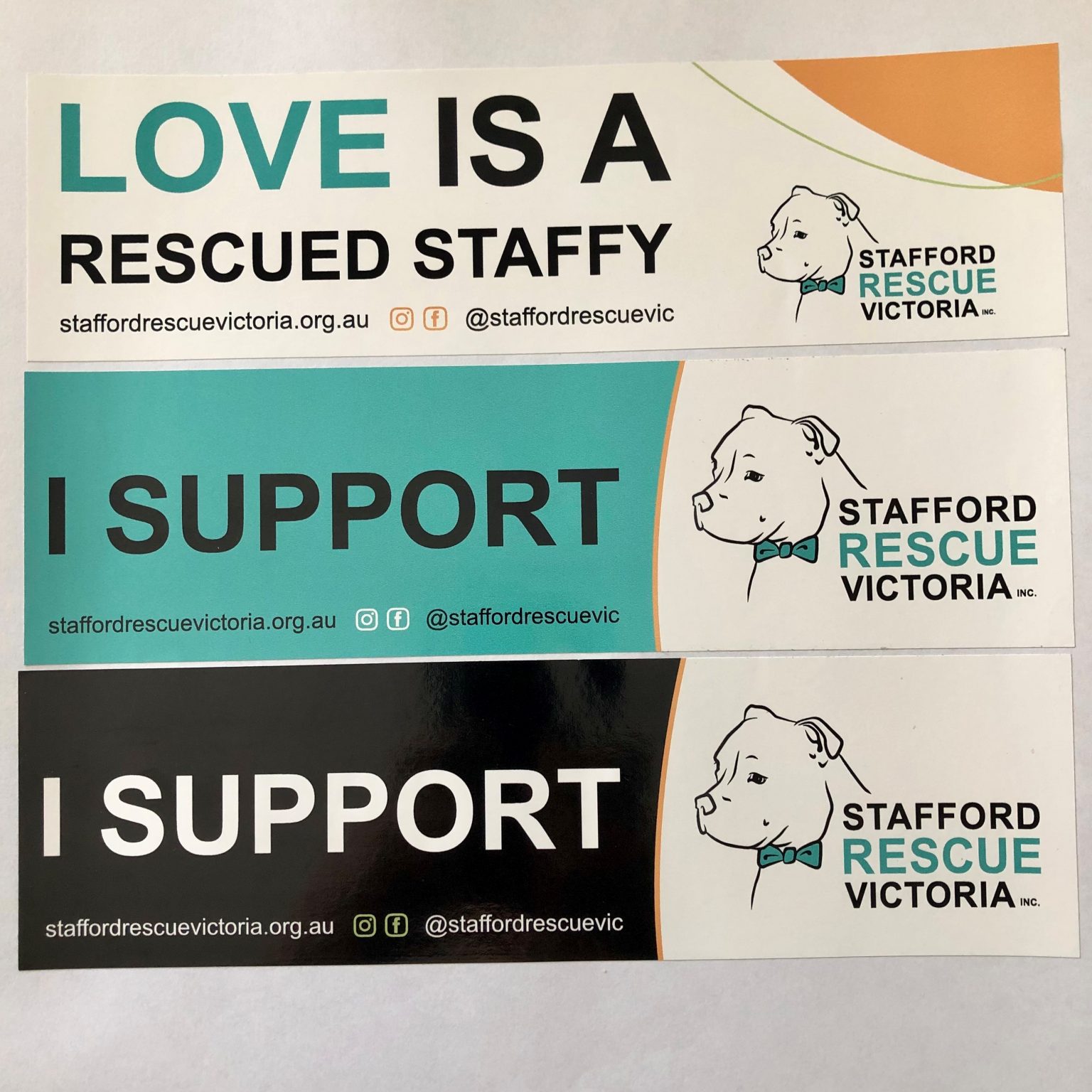 Large Bumper Sticker - Stafford Rescue Victoria